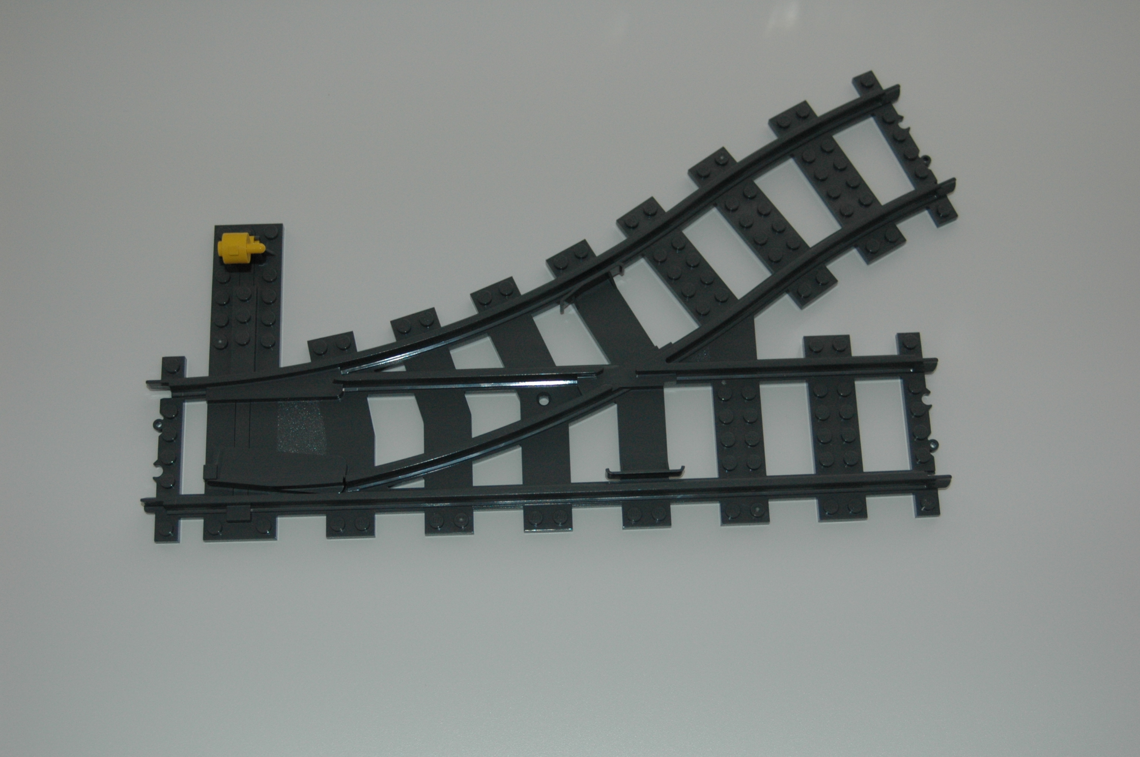 Lego RC Railway TRAIN Straight Curved Tracks Switch Points 60050 7936 ...