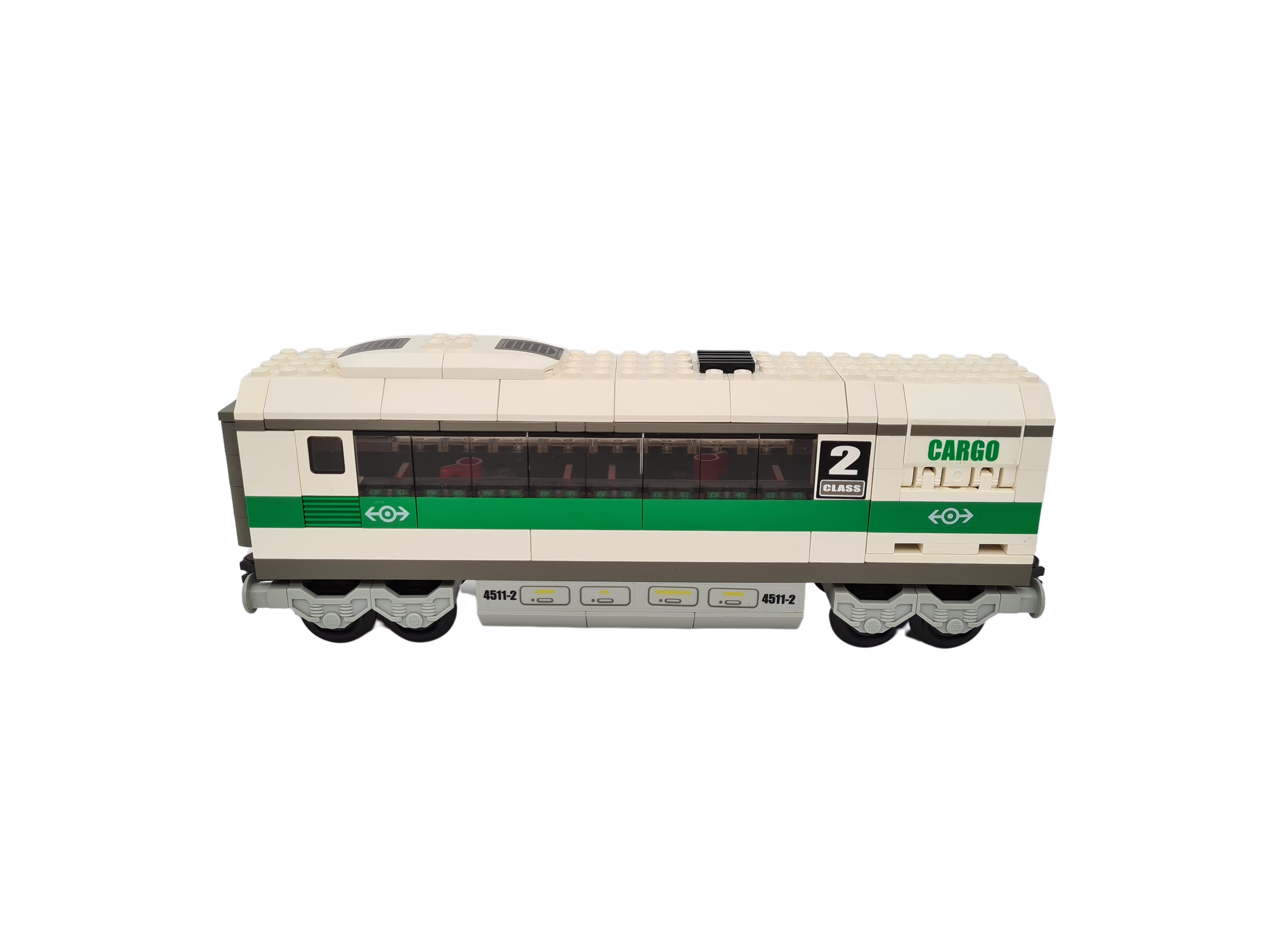 Lego® Eisenbahn Waggon 9V TRAIN Wagen Metroliner ICE für 9V System ZUG ...