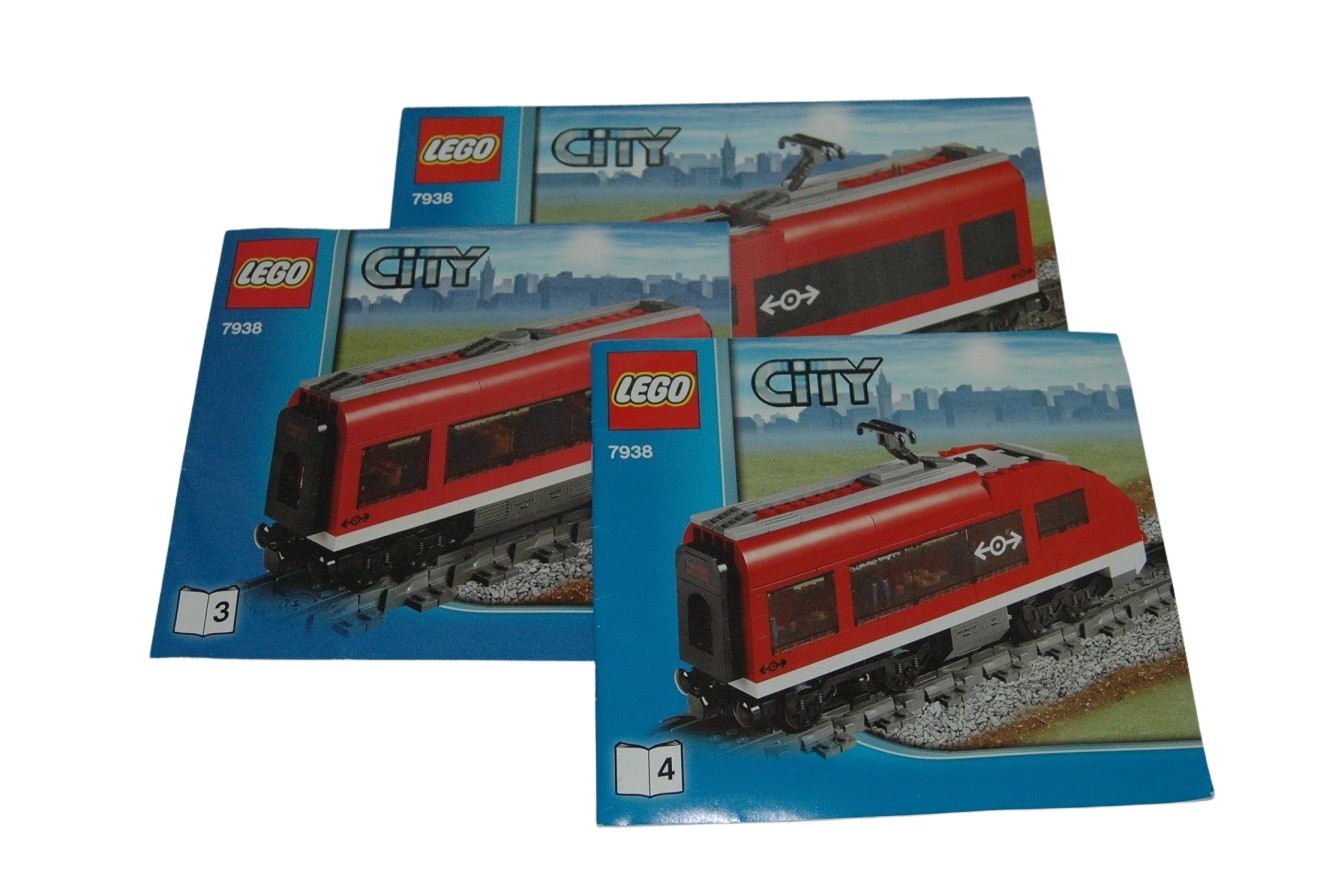 Lego® Eisenbahn RC PF Waggon TRAIN 7938 SET Passagierzug Lok / ENGINE ...